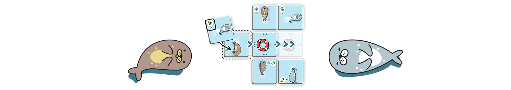 Slippery Seals - Little Briefcase